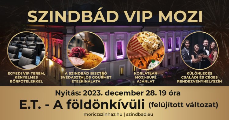 Nyíregyháza első VIP mozija nyit december 28-án a Szindbádban ...